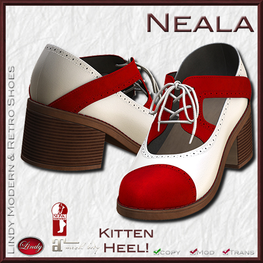 Second Life Marketplace - Lindy Neala Red-White