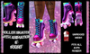 Second Life Marketplace - Dope Roller Skates Rainbow-Wear-To-Unpack