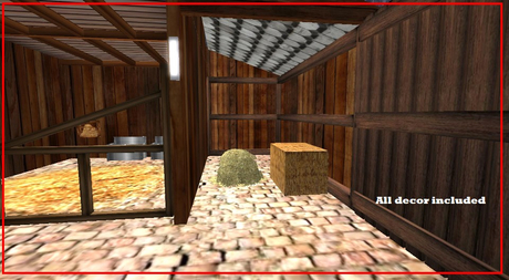 Second Life Marketplace - Stable Timber Clad 11Li