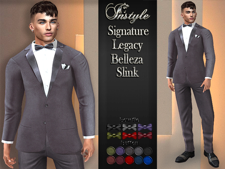 Second Life Marketplace - InStyle -Suit for men v3.1-HUD (Signature ...