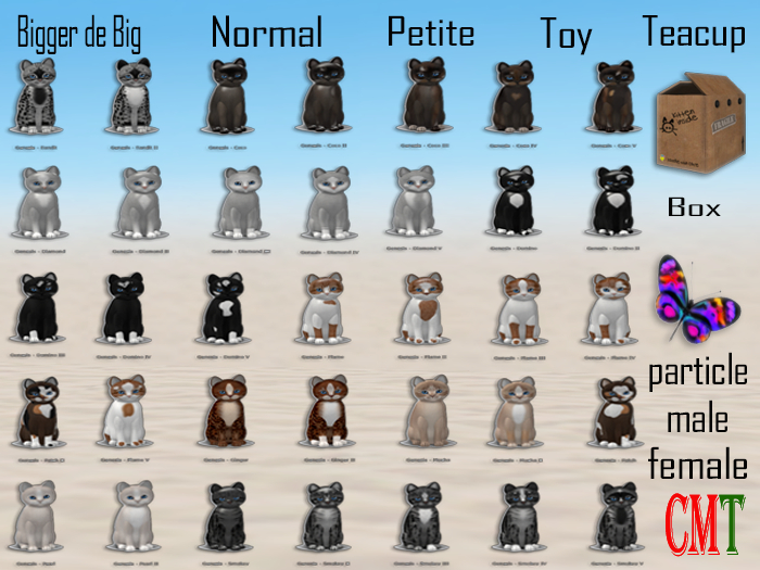 Second Life Marketplace - KittyCatS! Furs Genesis female & male