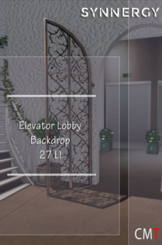 Second Life Marketplace - Synnergy// Elevator Lobby Backdrop - Add to ...
