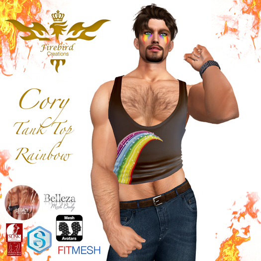 Second Life Marketplace - Firebird Cory Rainbow