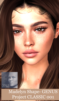 Second Life Marketplace - MADELYN Shape- GENUS Project - Genus Head ...