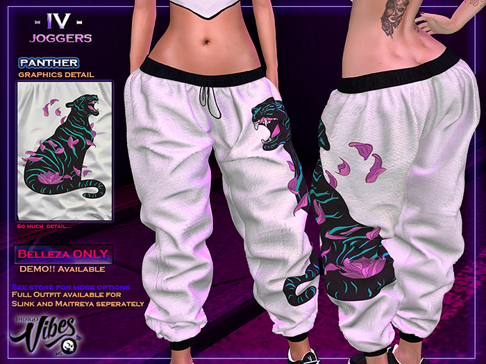 Second Life Marketplace - INDIGO VIBES ~ {- IV -JOGGERS -BELLEZA ...