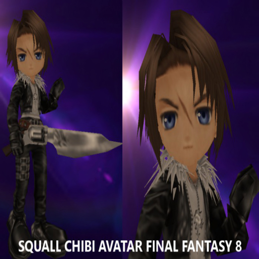 Second Life Marketplace - SQUALL LEONHART AVATAR FANTASY MESH