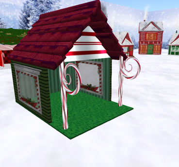 Second Life Marketplace - SSD Santa Village Stall Candy C V