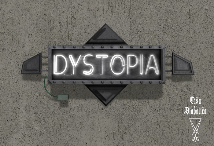 Second Life Marketplace - Dystopia Neon Sign (Casa Diabolica)