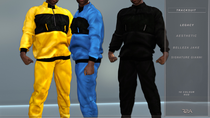 Second Life Marketplace - R2A- TRACKSUIT W/HUD