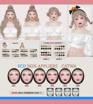 Second Life Marketplace - [DUE X VCO] Atomic // Skin Appliers . CATWA 004