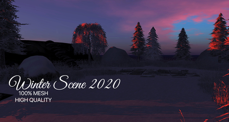 Second Life Marketplace - [SIMPLE] Winter Scene Landscape 2020