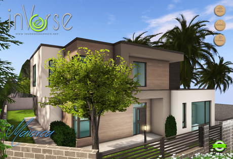 Second Life Marketplace - ☰ inVerse ☰ MAIORCA - furnished modern house ...