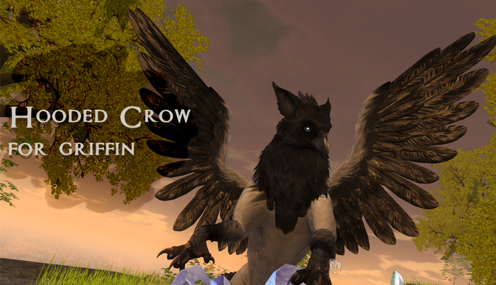 Second Life Marketplace - BRDMRT Griffin - Hooded Crow