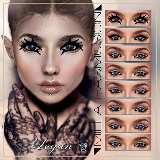 Second Life Marketplace - HUD MRM DEMO "Logan" Makeup for Catwa HDPRO