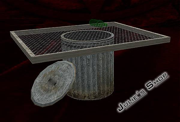 Second Life Marketplace - Trash Table suitable RPG, RP Trash Tisch ...