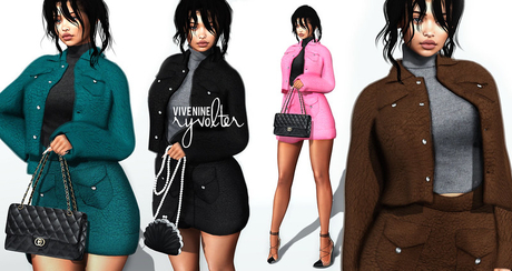 Second Life Marketplace - .: vive nine :. Cyntia Fuzzy Set - Forest
