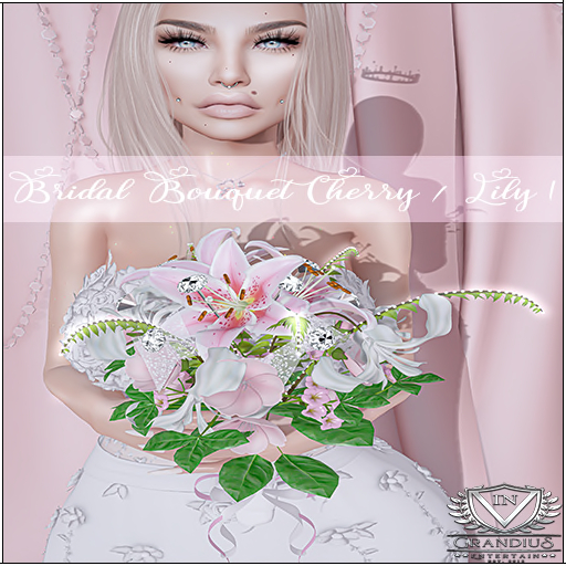 Second Life Marketplace - Bridal Bouquet Cherry / Lily 1
