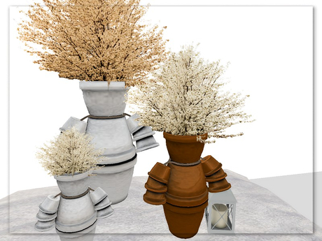 Second Life Marketplace - [AE] Garden Store - Winter Potted Plant ...
