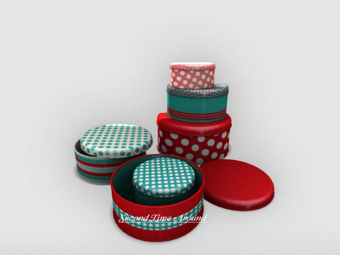 Second Life Marketplace - *Second Spaces* Ready to Bake - cookie tins