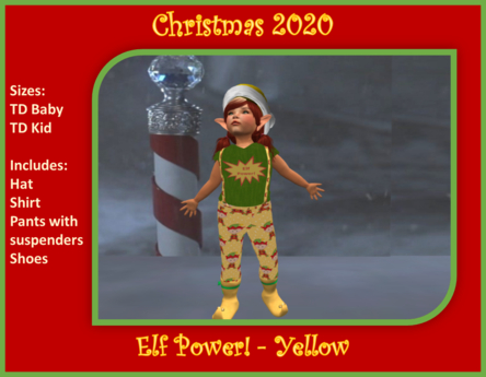 Second Life Marketplace - TD Elf Power - Yellow