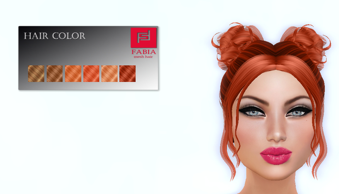 Second Life Marketplace Fabia Ginger Hair