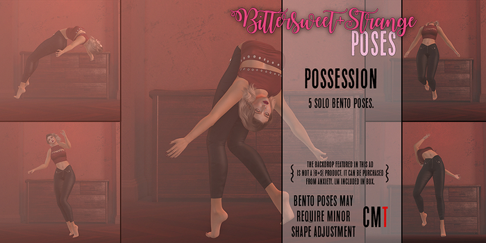 Second Life Marketplace - {B+S} Poses - Possession