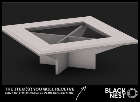 Second Life Marketplace - BLACK NEST / Mukava Coffee Table
