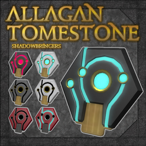 Second Life Marketplace - FFXIV Allagan TomeStone [Shadowbringers]
