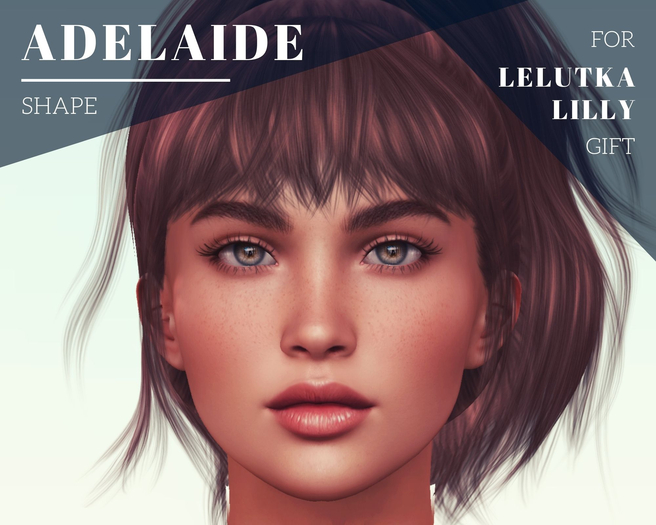 Second Life Marketplace - ::ATP:: ADELAIDE : Shape For Lelutka ...