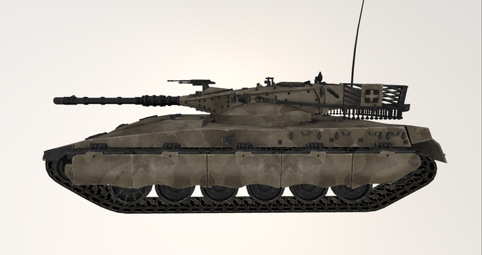 Second Life Marketplace - ECF - Merkava Tank