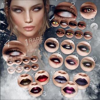 Second Life Marketplace - 14 HUD_Genesis_Lab_HD_Lipstick_Applier_3.0 ...