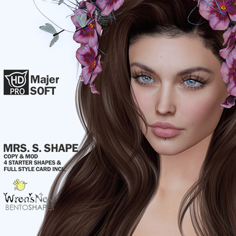 Second Life Marketplace - { wren's nest } Mrs. S. DEMO Shape for Catwa ...