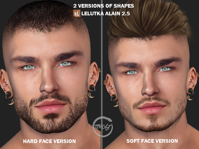 Second Life Marketplace - -Tivoli inc - Hudson Shape Lelutka Alain head ...