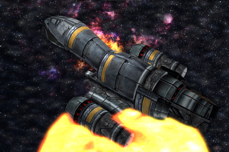 Second Life Marketplace - Firebug Model Cargo Carrier Spaceship