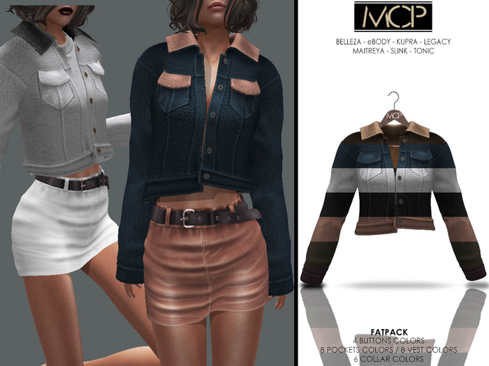 Second Life Marketplace - MCP Alice vest fatpack