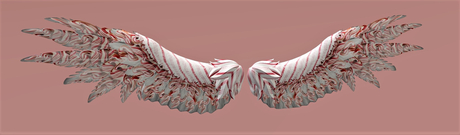 Second Life Marketplace - [M.O.R] Avia Wings Texture Applier - Iced ...