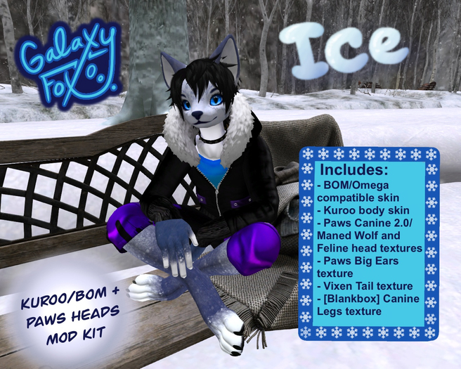 Second Life Marketplace - .:GalaxyFox:. Ice