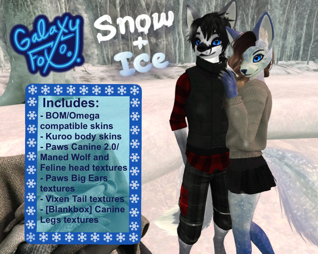 Second Life Marketplace - .:GalaxyFox:. Snow and Ice Bundle