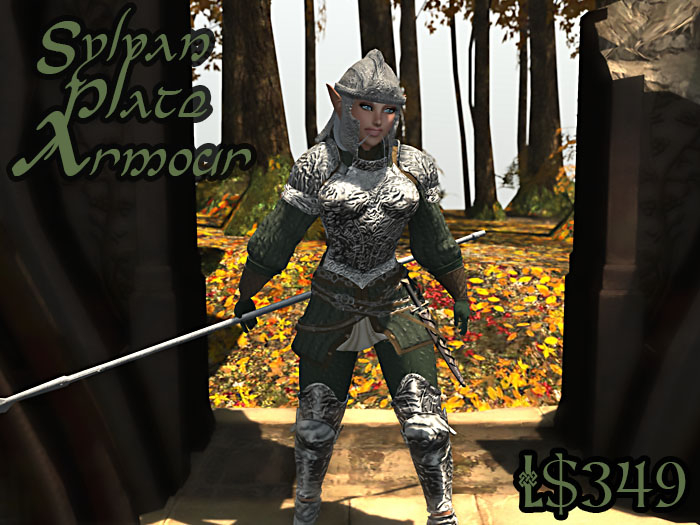 Second Life Marketplace - ..::[R2]::.. Sylvan Plate Armour