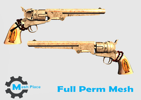 Second Life Marketplace - Mesh Place - Monster Hunters Revolver - Full ...