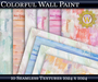 Second Life Marketplace - Colorful Wall Paint 10 Seamless Textures ...