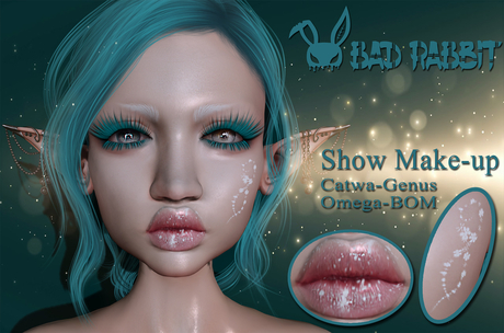 Second Life Marketplace - .:Bad Rabbit:. Snow Make-up (Catwa, Genus ...