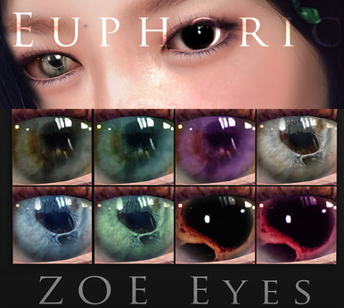 Second Life Marketplace - .euphoric ~Zoe Eyes Collection Demos