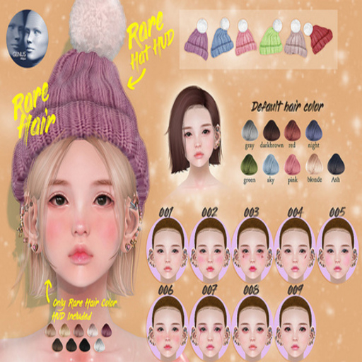 Second Life Marketplace - VCO HAIR _ Timo [Sky]