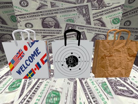 Second Life Marketplace - shopping bag set