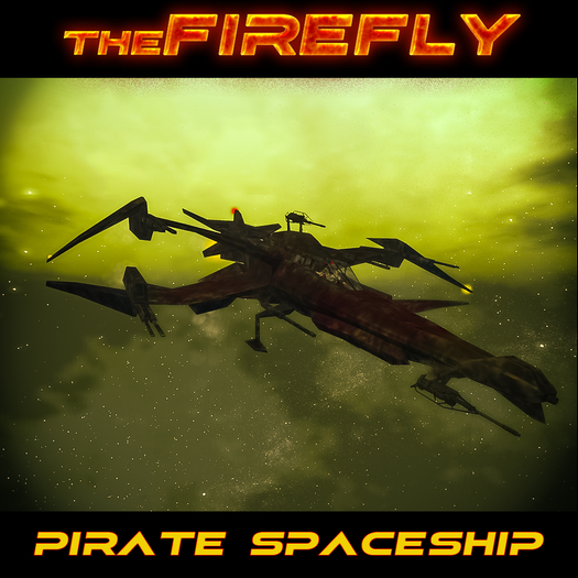 Second Life Marketplace - The Firefly v4.4 - Buccaneer Red - Flyable ...