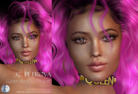 Second Life Marketplace - Cybe Beauty Shape Genus Strong Face .C. PETROVA