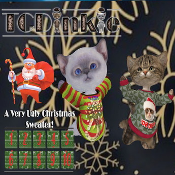 Second Life Marketplace - TCDinkie - DEMO A Very Ugly Christmas Sweater ...