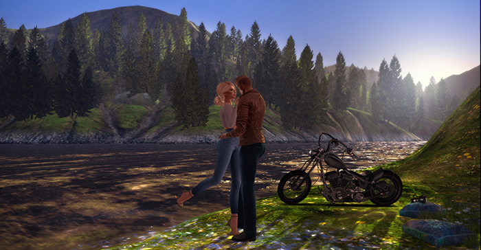 Second Life Marketplace - "PhotoLovers" Poses - Hold me tight - couple pose