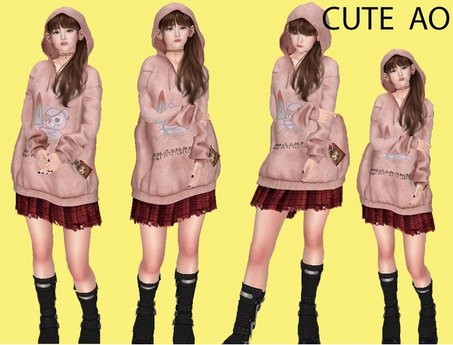 Second Life Marketplace - Lilly Cute AO